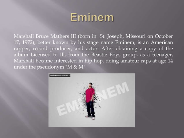 Eminem | PPTX