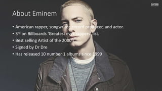Star analysis - Eminem | PPT