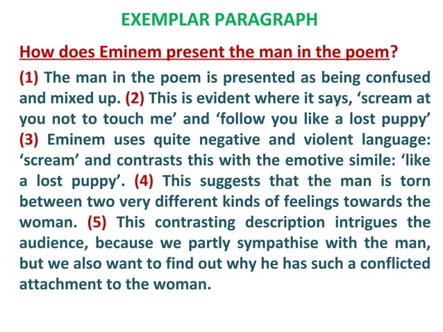 Teaching poetry analysis through rap: Eminem - Love the way you lie ...