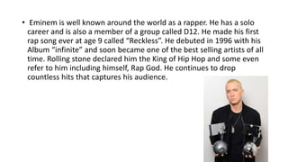 Eminem 2 | PPTX