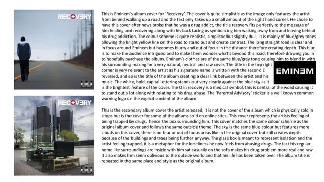 Eminem album analysis | PPTX