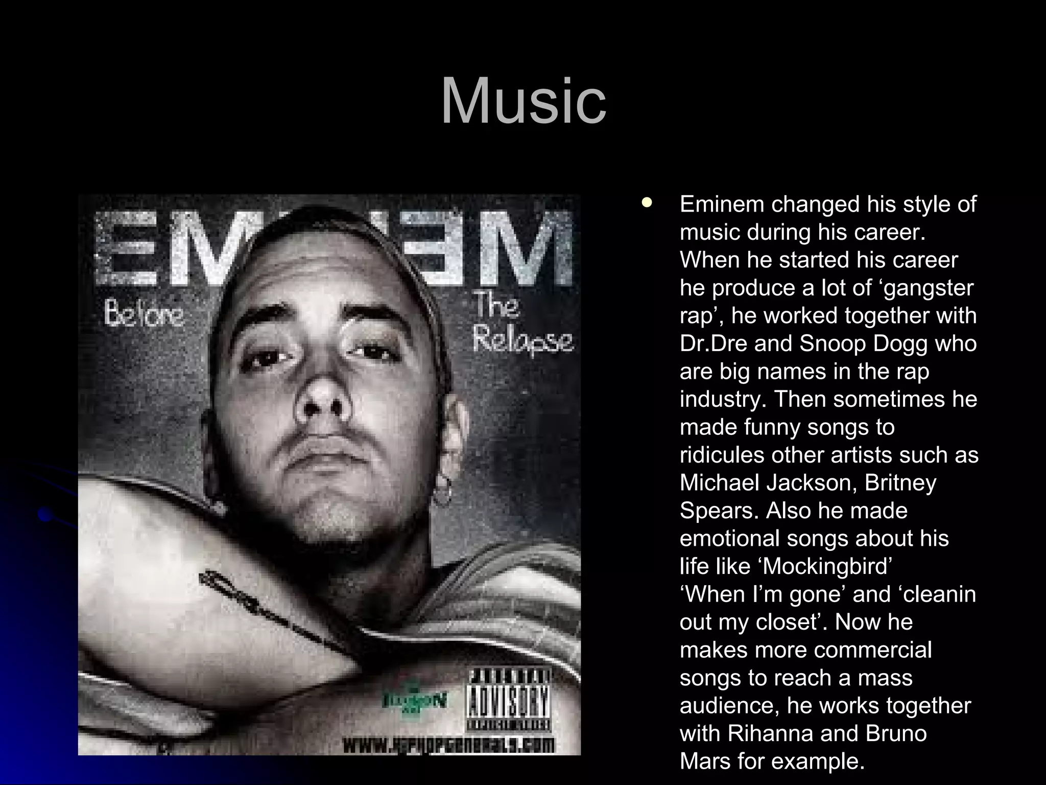 Eminem presentation | PPT