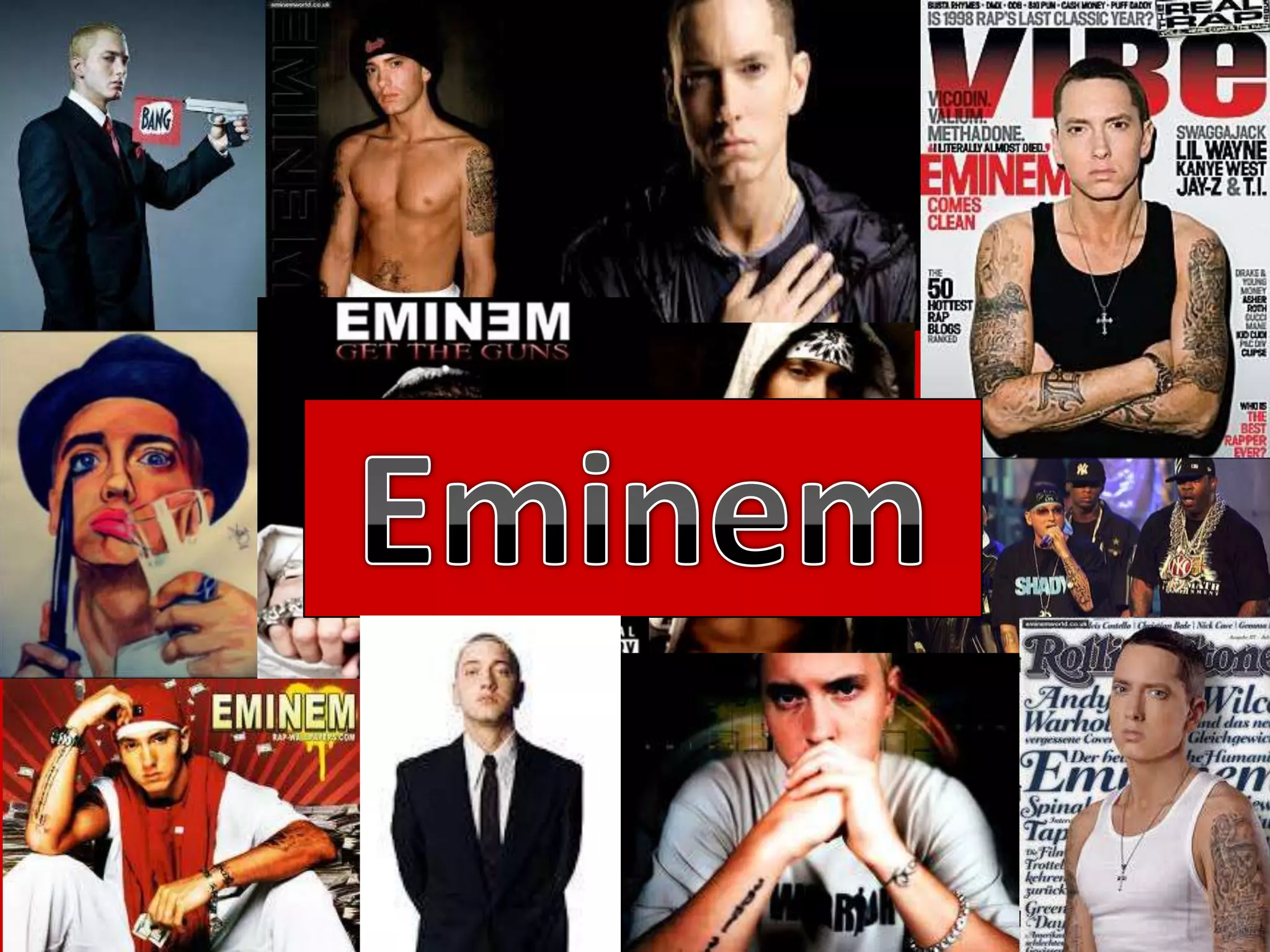Eminem research | PPTX