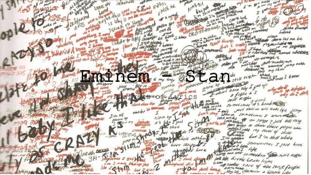 Eminem – stan | PPTX
