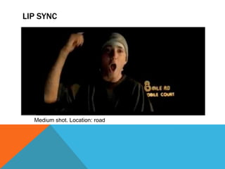 Eminem video plan | PPTX | Video Production | Content Production