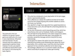 Eminem website analysis | PPT