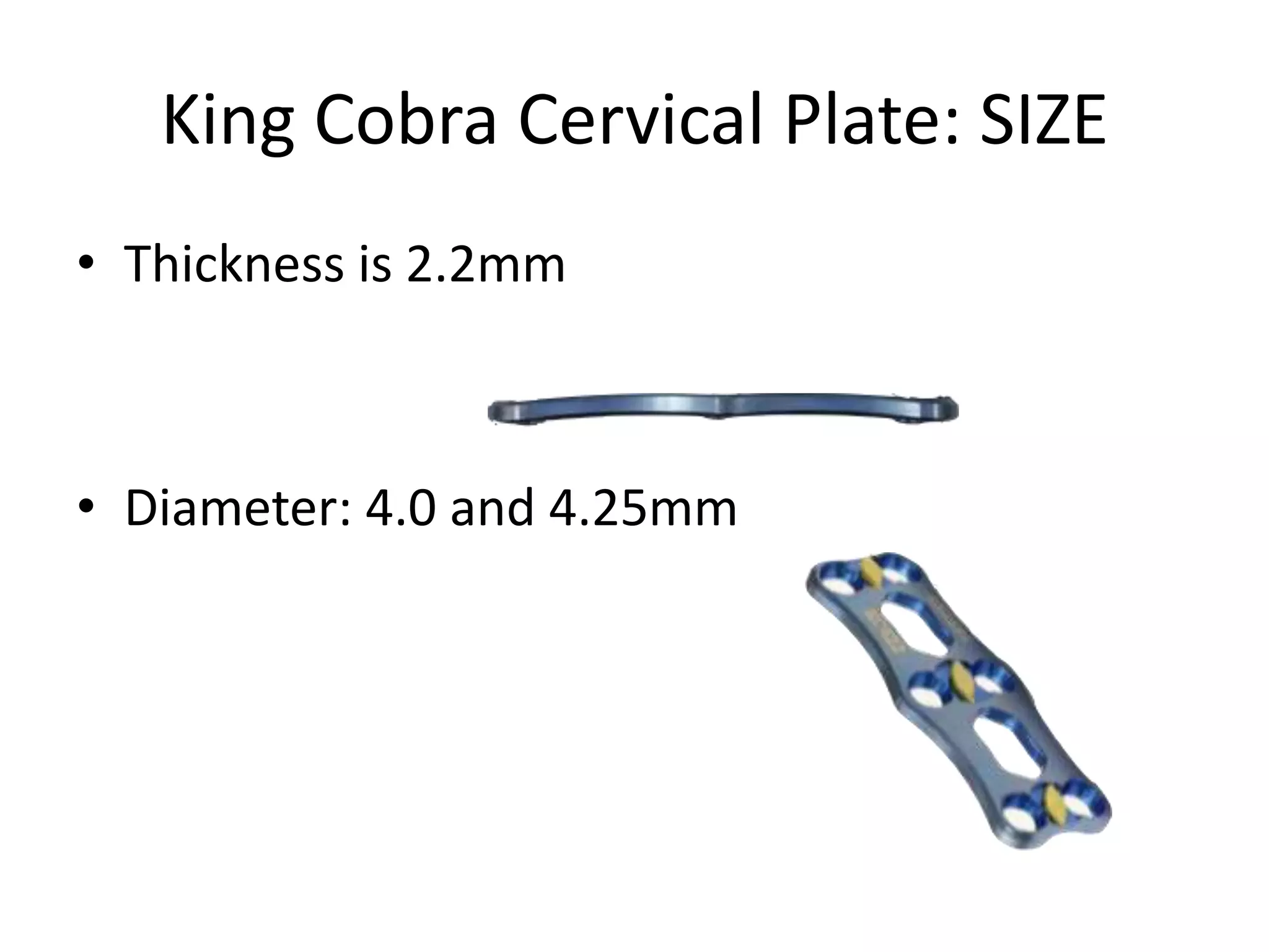 Eminent Spine, LLC: King Cobra | PPTX