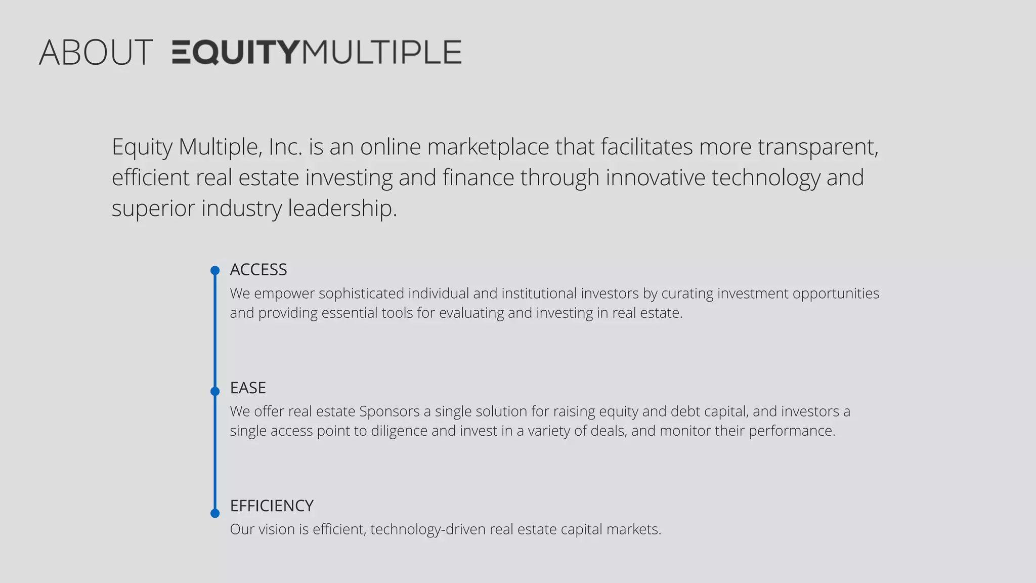 EQUITYMULTIPLE Real Estate Platform Introduction | PDF