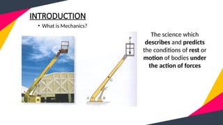 Introduction to Engineering Mechanics for Engineer | PPTX