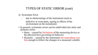 EMI unit 1 notes introduction to measurements | PDF