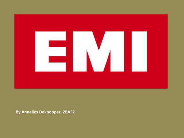 EMI presentation | PPT