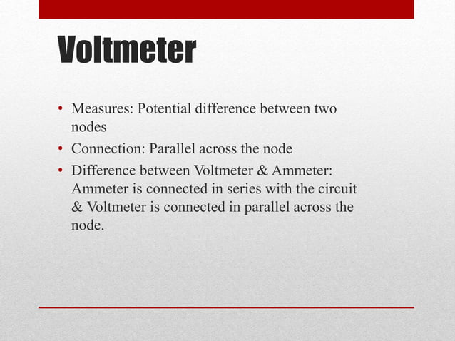 Voltmeter & Transformers: Types and Applications. | PPTX | Physics | Science