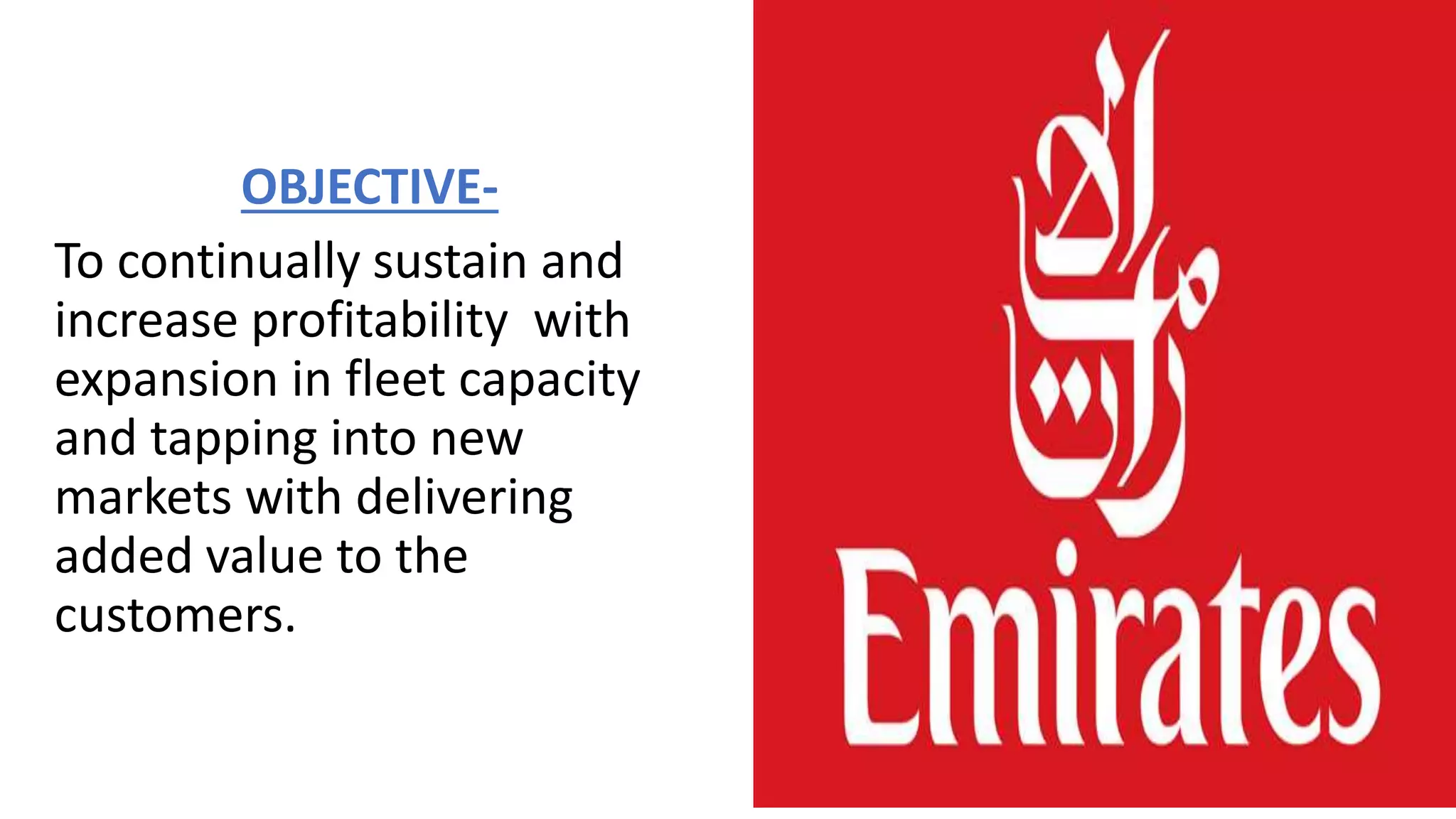 Emirates Airline - Strategic SWOT Analysis Review- HBR Case | PPTX