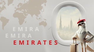 A digital marketing strategy presentation for Emirates Airlines | PPTX