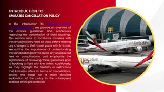+1 (800) 416-8919 - Emirates Airlines Cancellation Policy ...