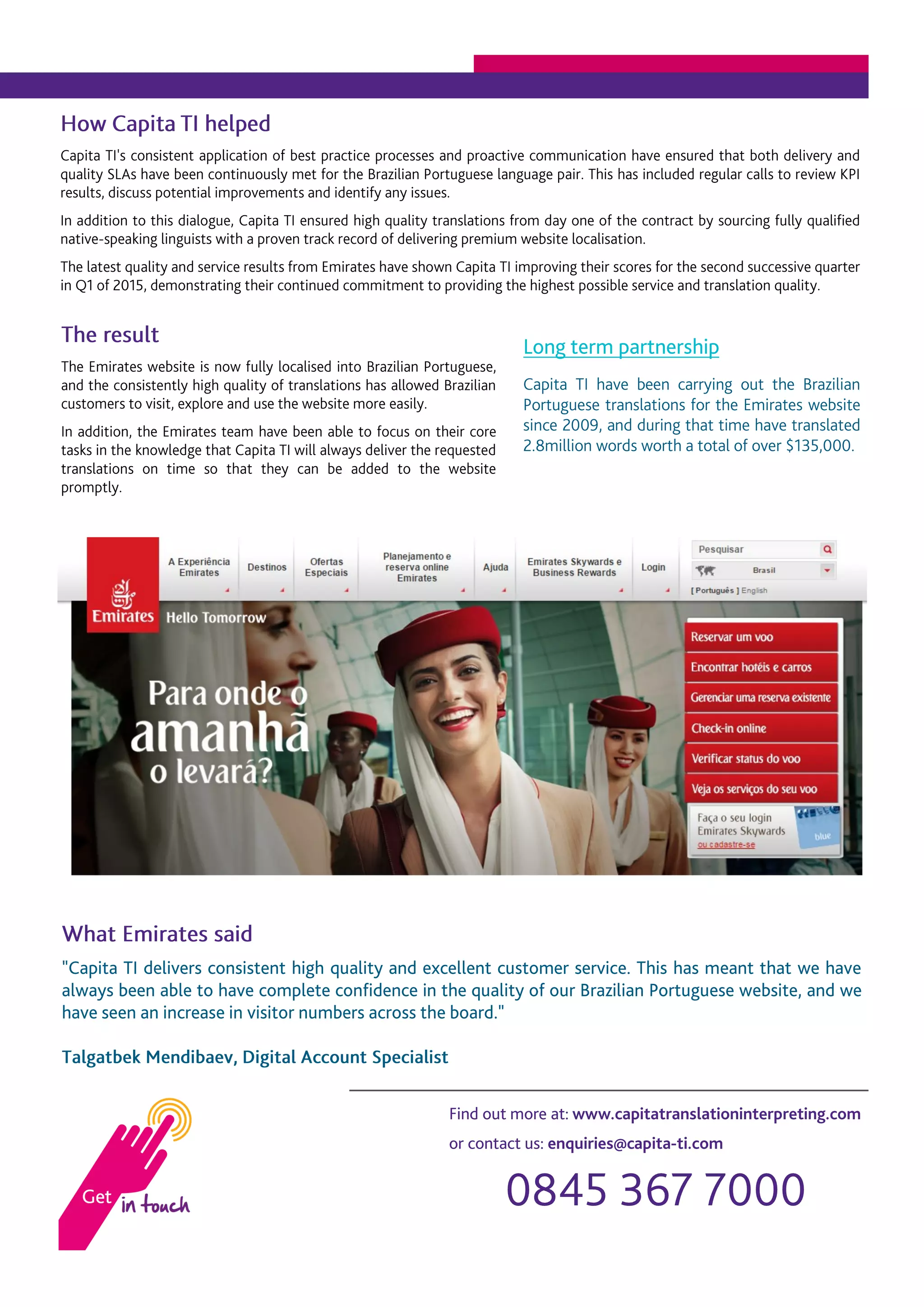 Emirates case study | PDF
