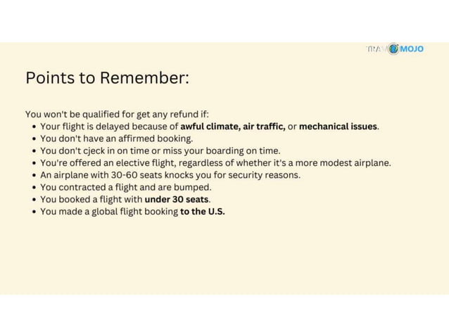 Emirates Flight Cancellation || travomojo.com