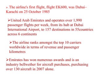 Emirates ppt | PPTX