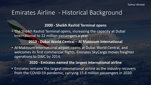 Emirates ppt | PPTX | Air Travel | Travel Type
