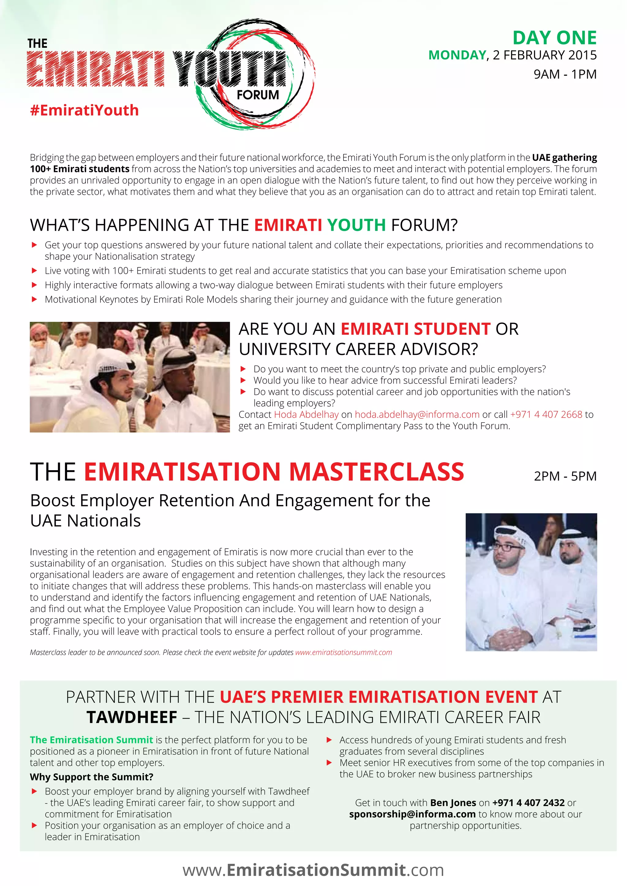 Emiratisation Summit 2015 | PDF