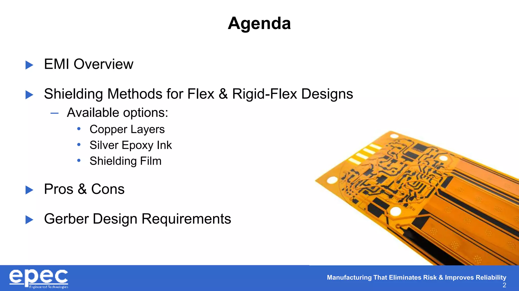 EMI Shielding Methods for Flex & Rigid-Flex PCB Designs | PPTX
