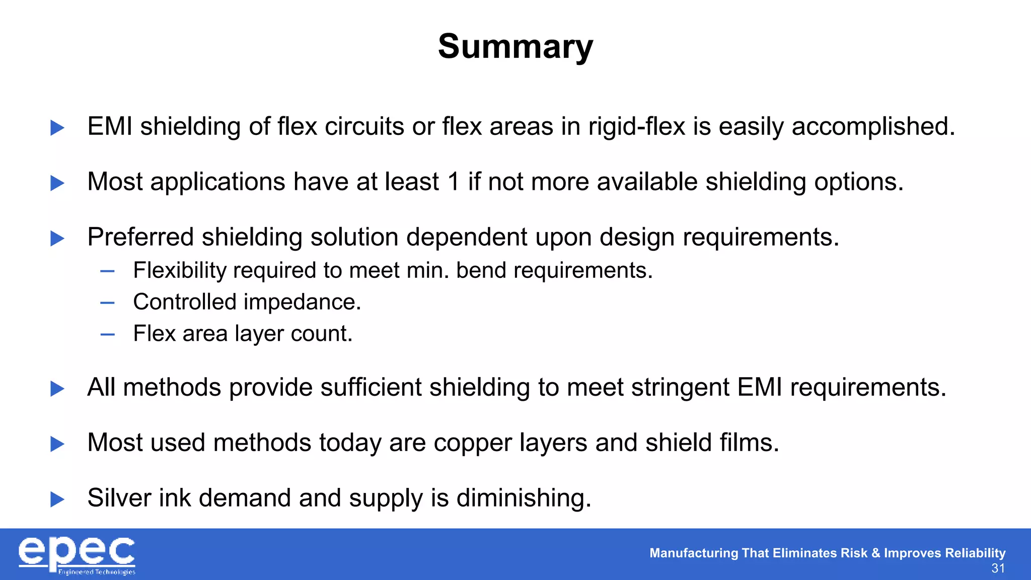 EMI Shielding Methods for Flex & Rigid-Flex PCB Designs | PPTX