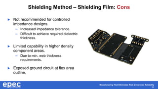 EMI Shielding Methods for Flex & Rigid-Flex PCB Designs | PPTX