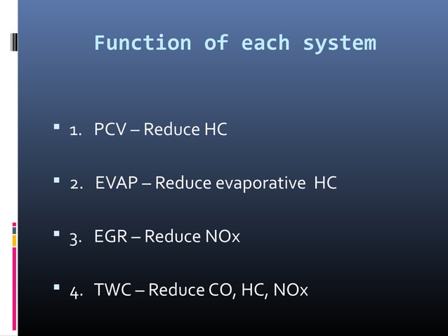 Emission control system | PPT