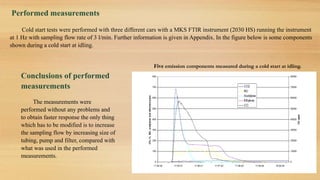 Emission measurement techniques in automobiles | PPTX