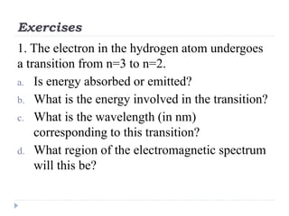 Emission spectrum of hydrogen | PPTX