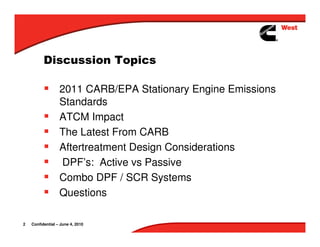 Emissions & Aftertreatment Update | PPT
