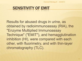 Emit enzyme-multiplied immunoassay technique | PPTX
