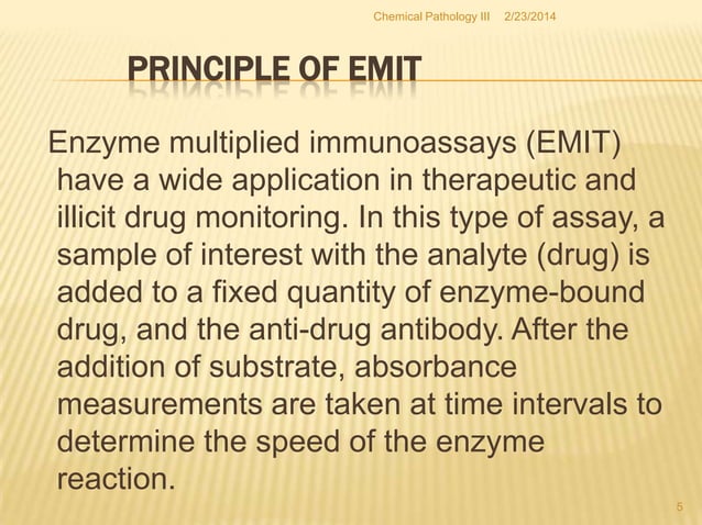 Emit enzyme-multiplied immunoassay technique | PPTX