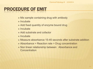 Emit enzyme-multiplied immunoassay technique | PPTX