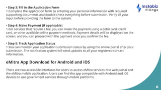 eMitra : Your Gateway to Online Services | PPTX
