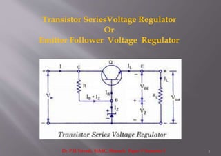Emitter follower regulator | PPT