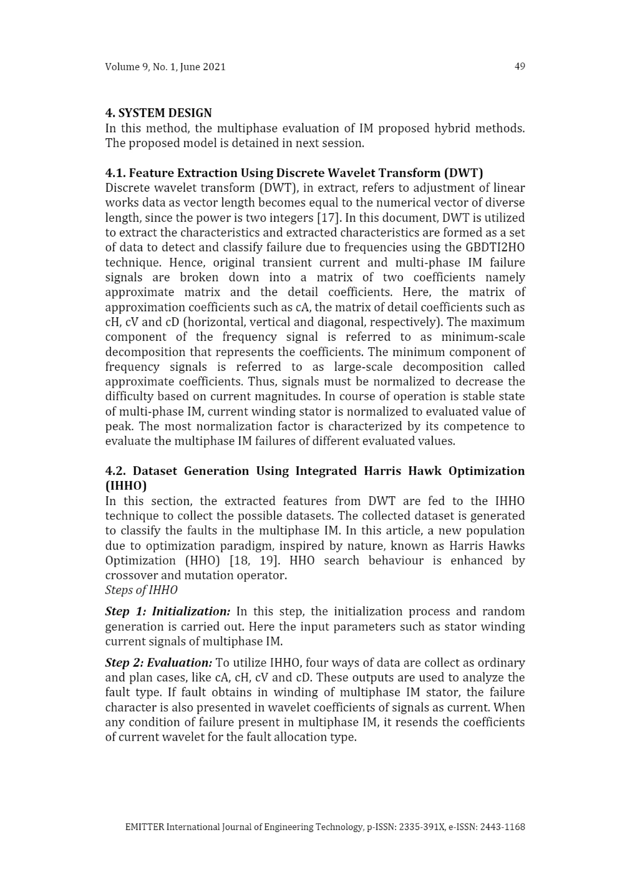 Bearing Incipient Open Phase Fault Detection And Diagnosis Of Multi Phase Induction Motor Drives