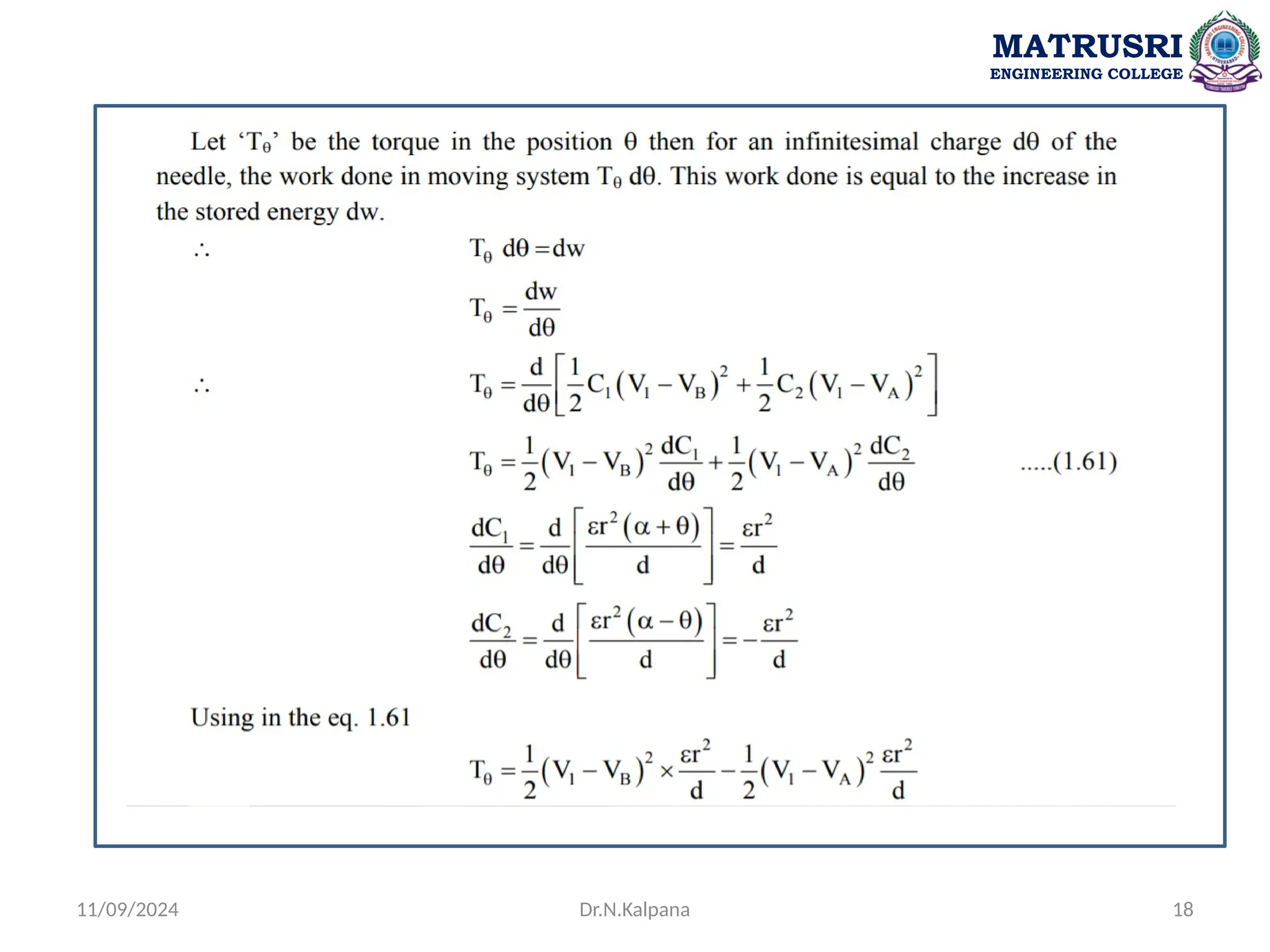 EMI UNIT1.2 Electrostatic instruments Module | PPTX
