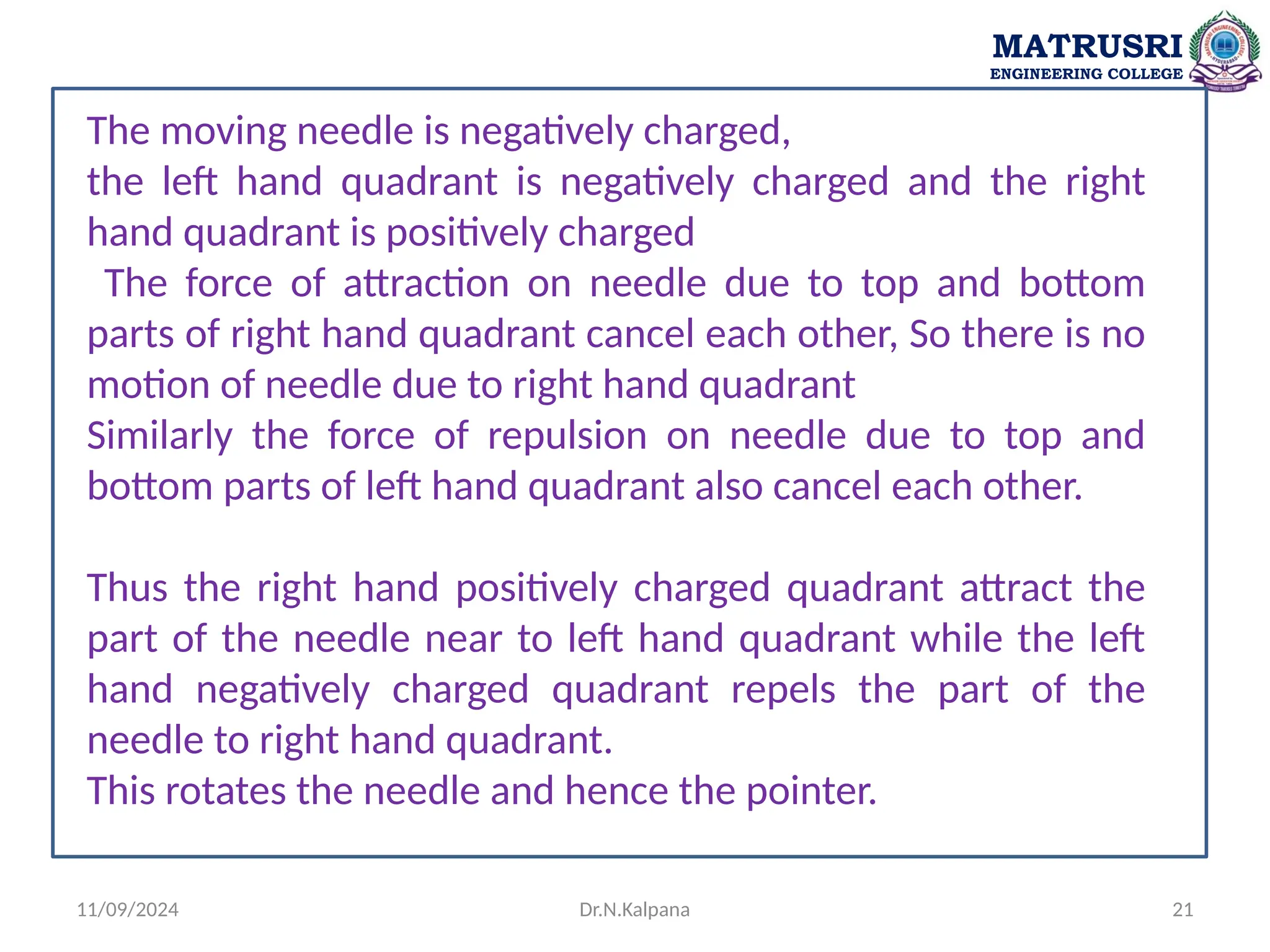 EMI UNIT1.2 Electrostatic instruments Module | PPTX