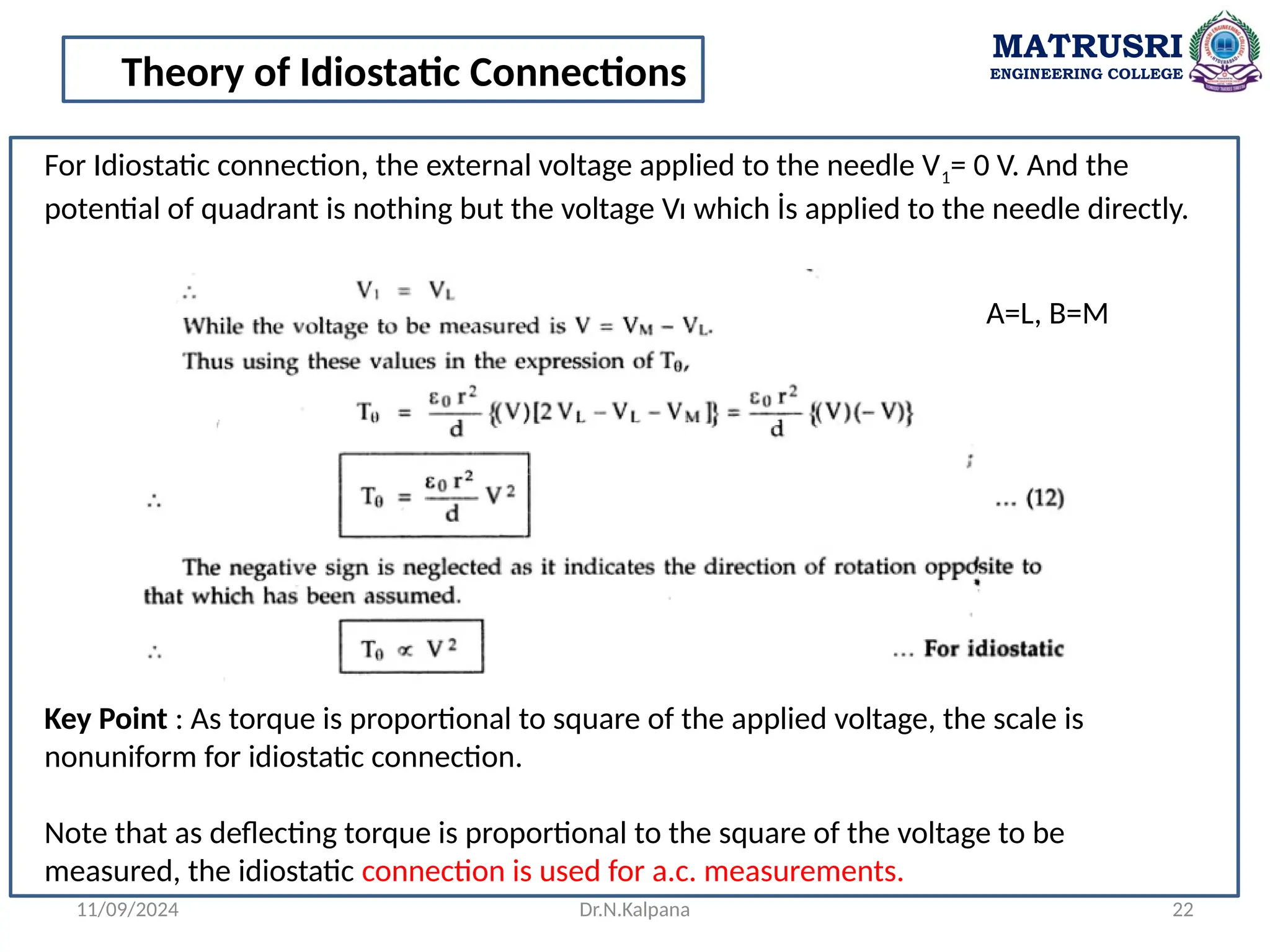 EMI UNIT1.2 Electrostatic instruments Module | PPTX
