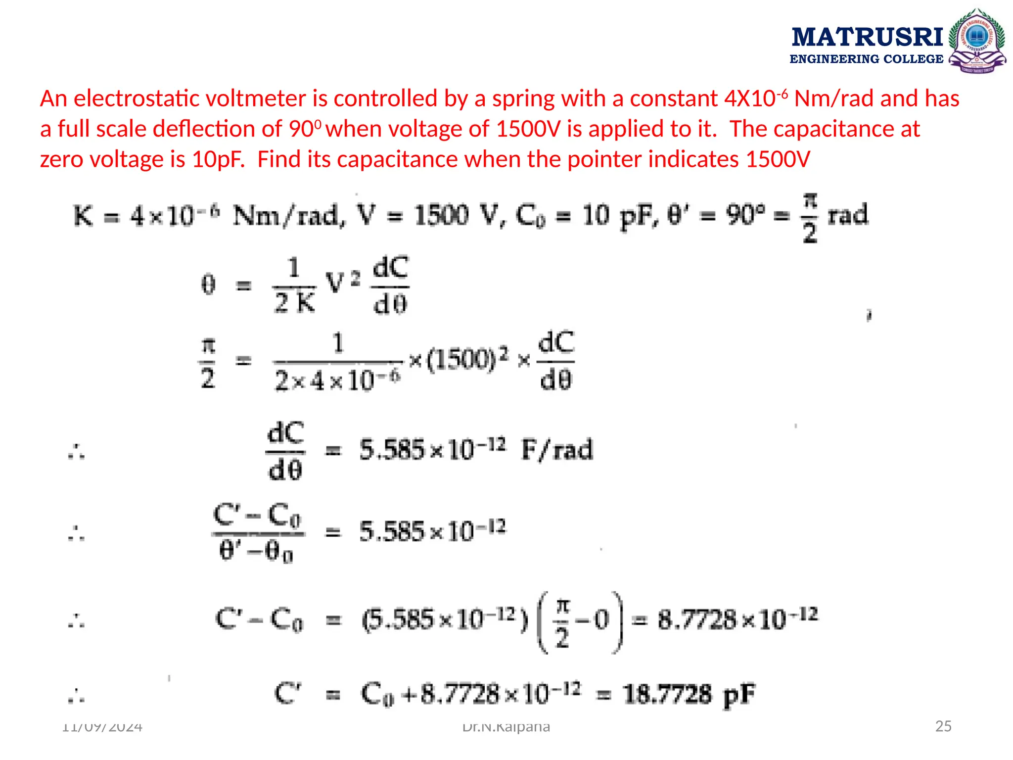 EMI UNIT1.2 Electrostatic instruments Module | PPTX