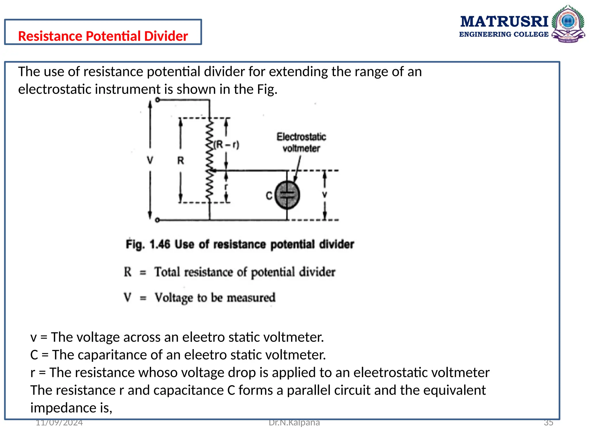 EMI UNIT1.2 Electrostatic instruments Module | PPTX