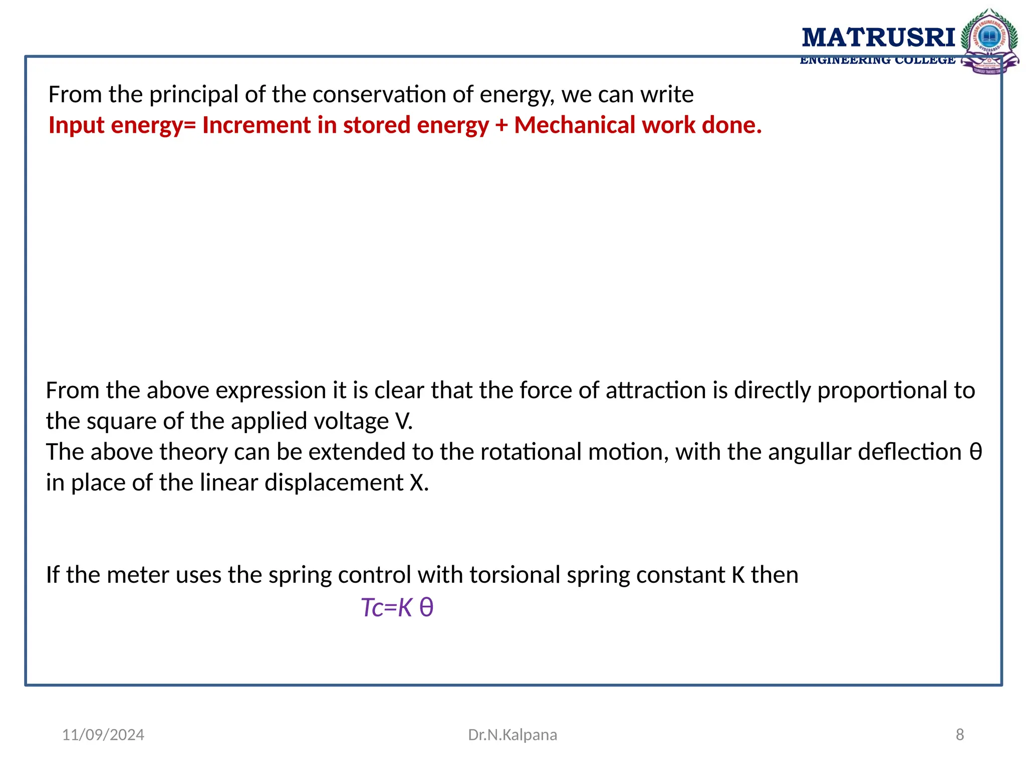 EMI UNIT1.2 Electrostatic instruments Module | PPTX