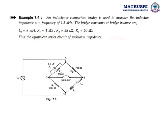 Electrical measurements and Instrumentation UNIT3 AC bridges.pdf