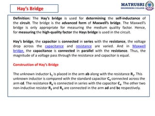 Electrical measurements and Instrumentation UNIT3 AC bridges.pdf