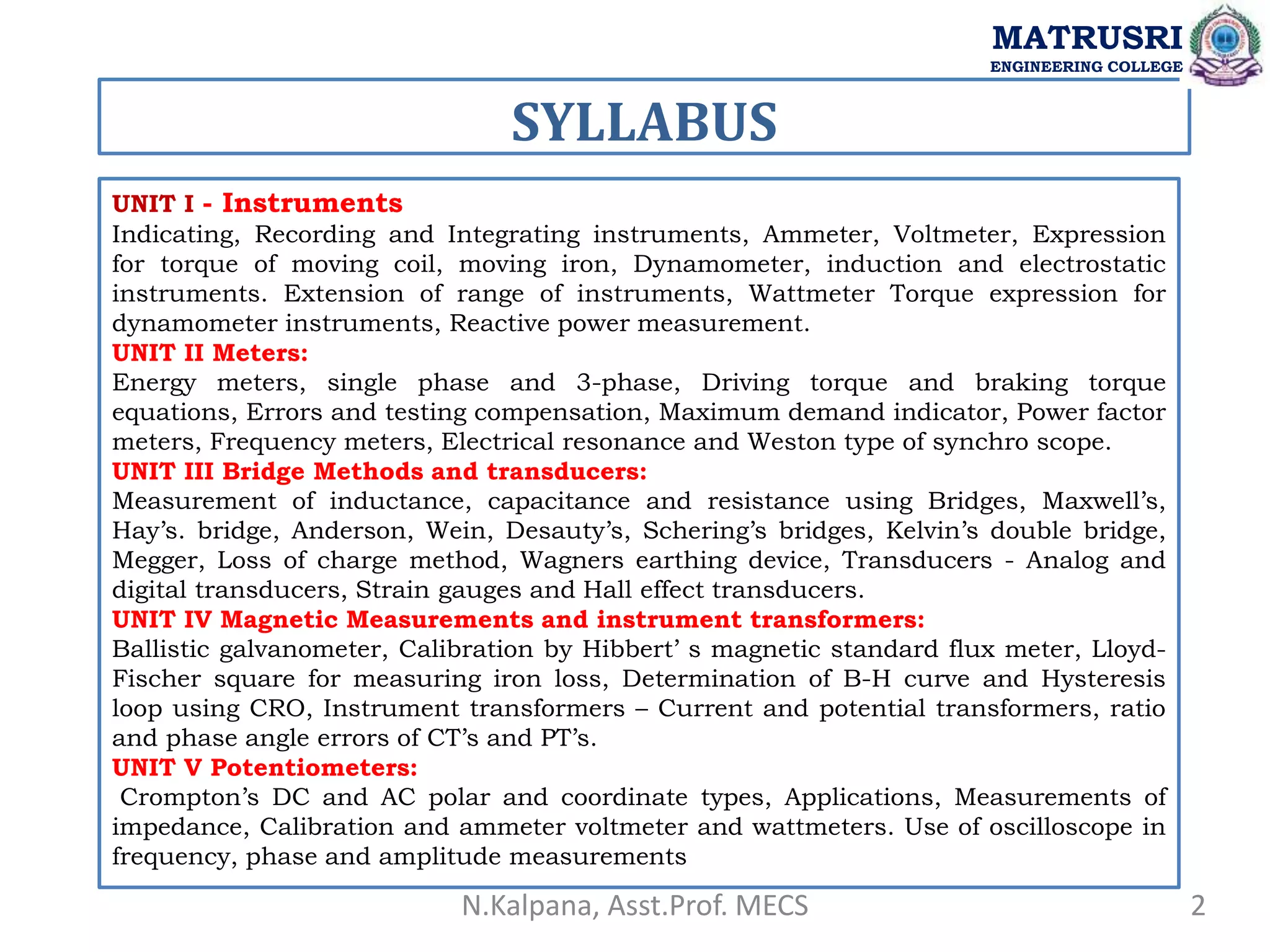 Emi unit4 bridges | PPTX