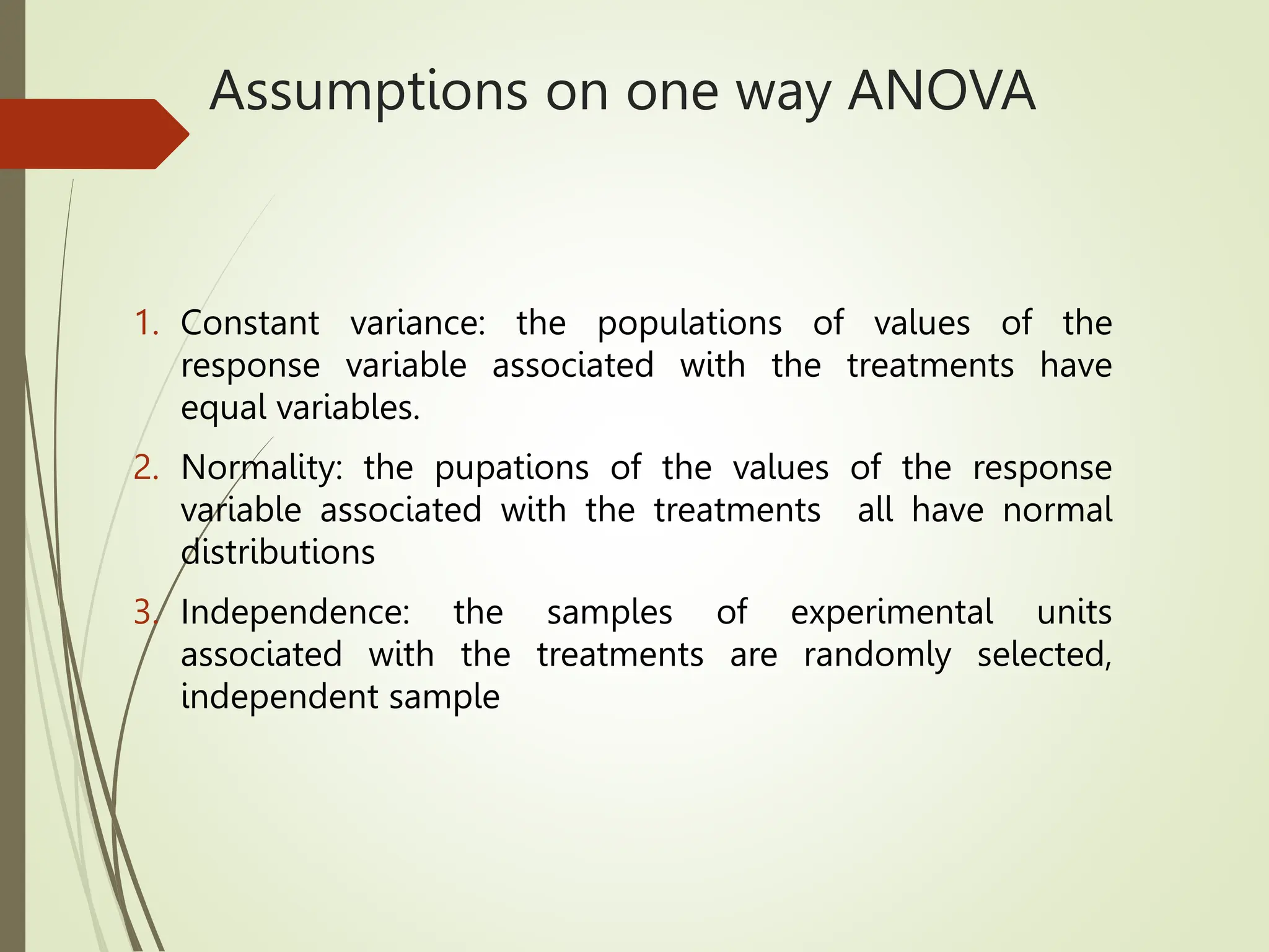 EM IV PPT anova analyis of variance one way anova | PPTX | Physics | Science