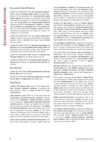 Economics Monitor January 28 | PDF