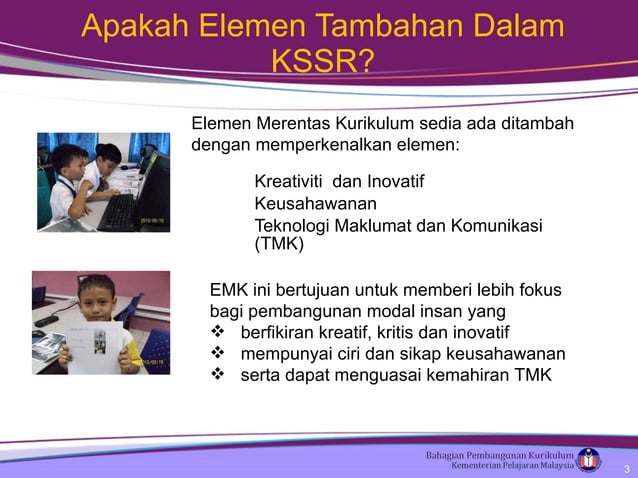 Elemen Merentas Kurikulum EMK | PPT