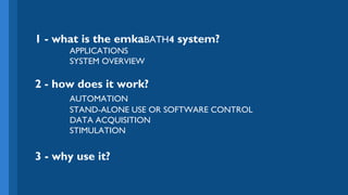 emka TECHNOLOGIES - isolated organs - emkaBATH4 tissue bath system | PPT